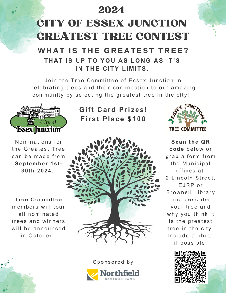 TAC Hosts Second Annual Greatest Tree Contest - City of Essex Junction ...