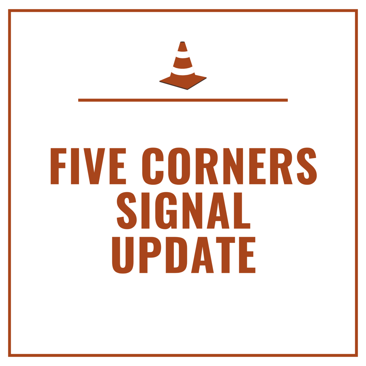 Five Corners Signal Update - City of Essex Junction, Vermont