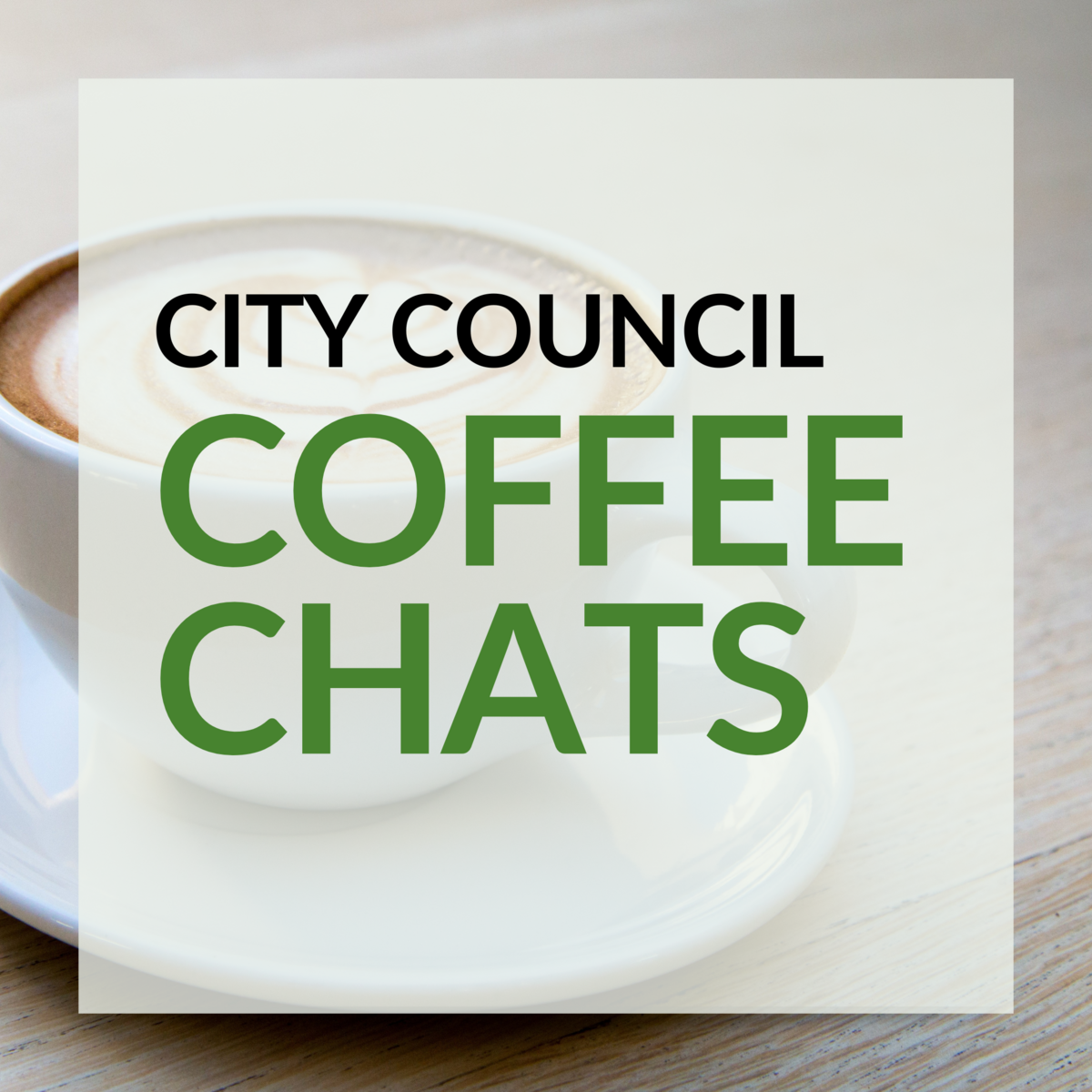 Join the City Council for a Coffee Chat - City of Essex Junction, Vermont