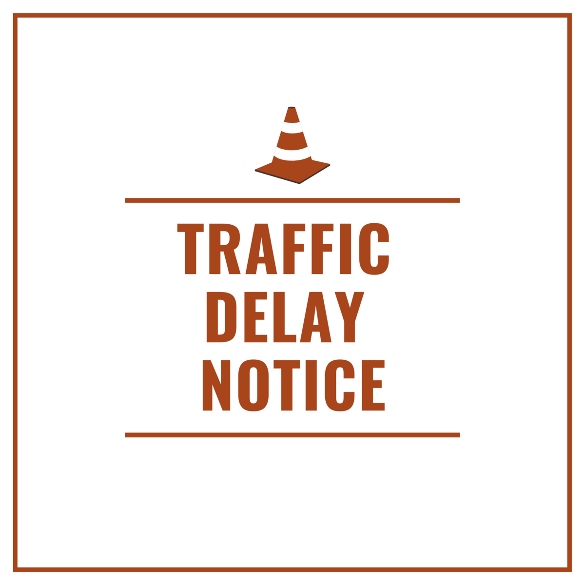 Traffic Notice: Delay on Park Street - City of Essex Junction, Vermont