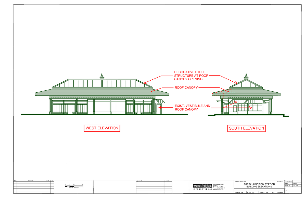 Amtrak Station Improvements - City of Essex Junction, Vermont